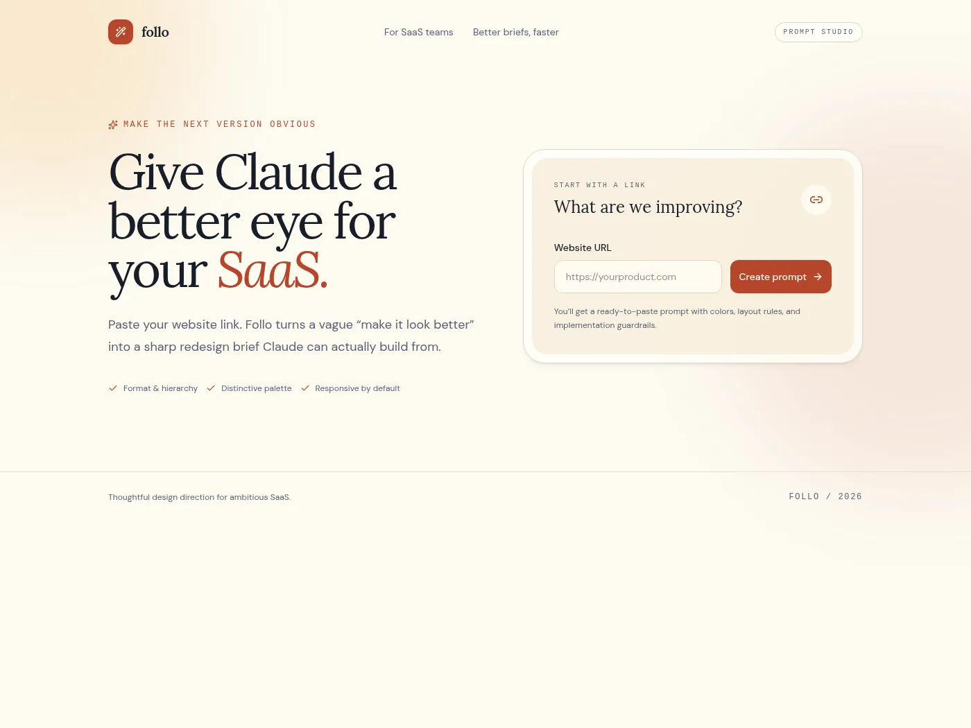 Claude Website Revamp