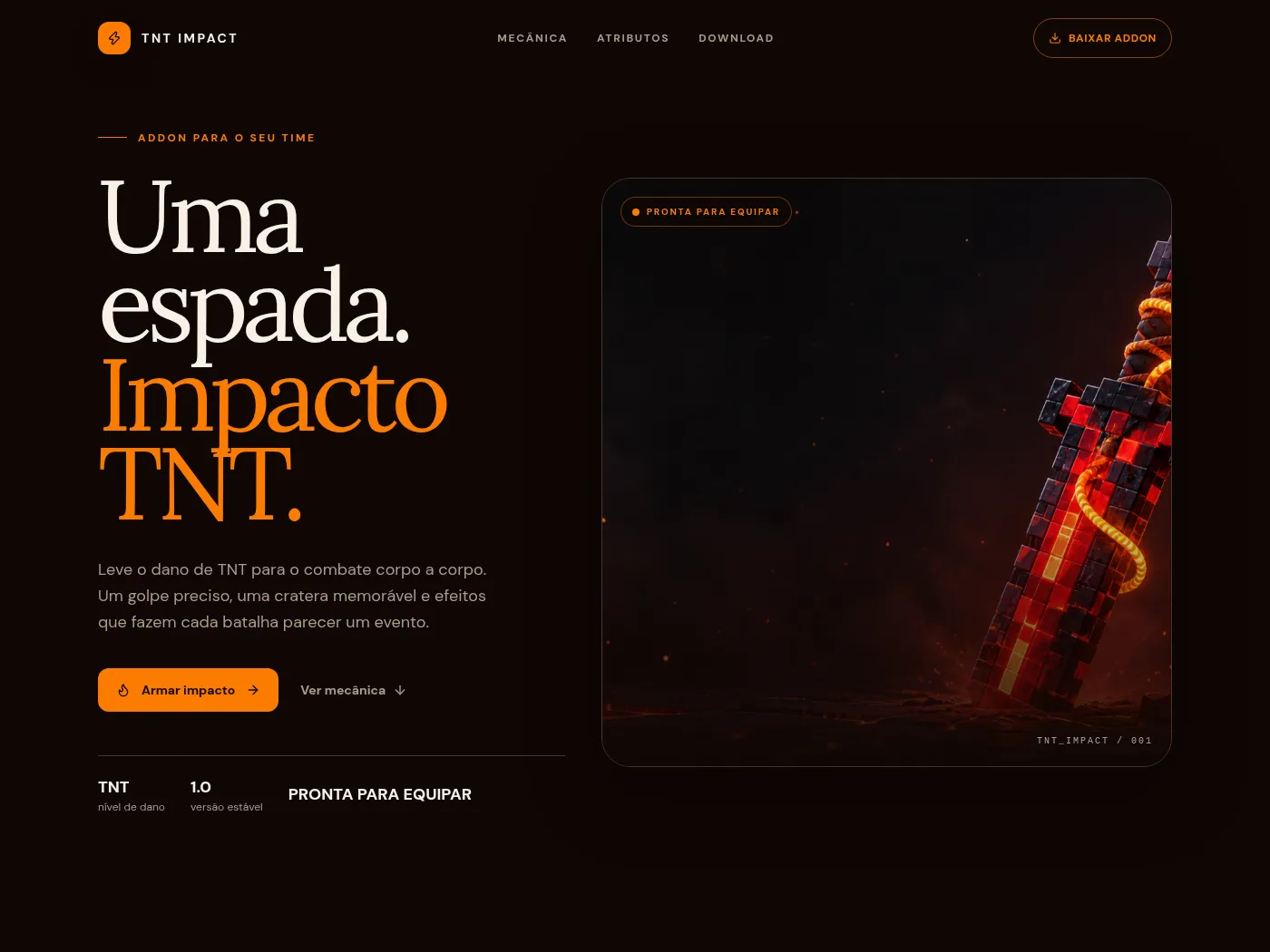 Espada TNT Impact