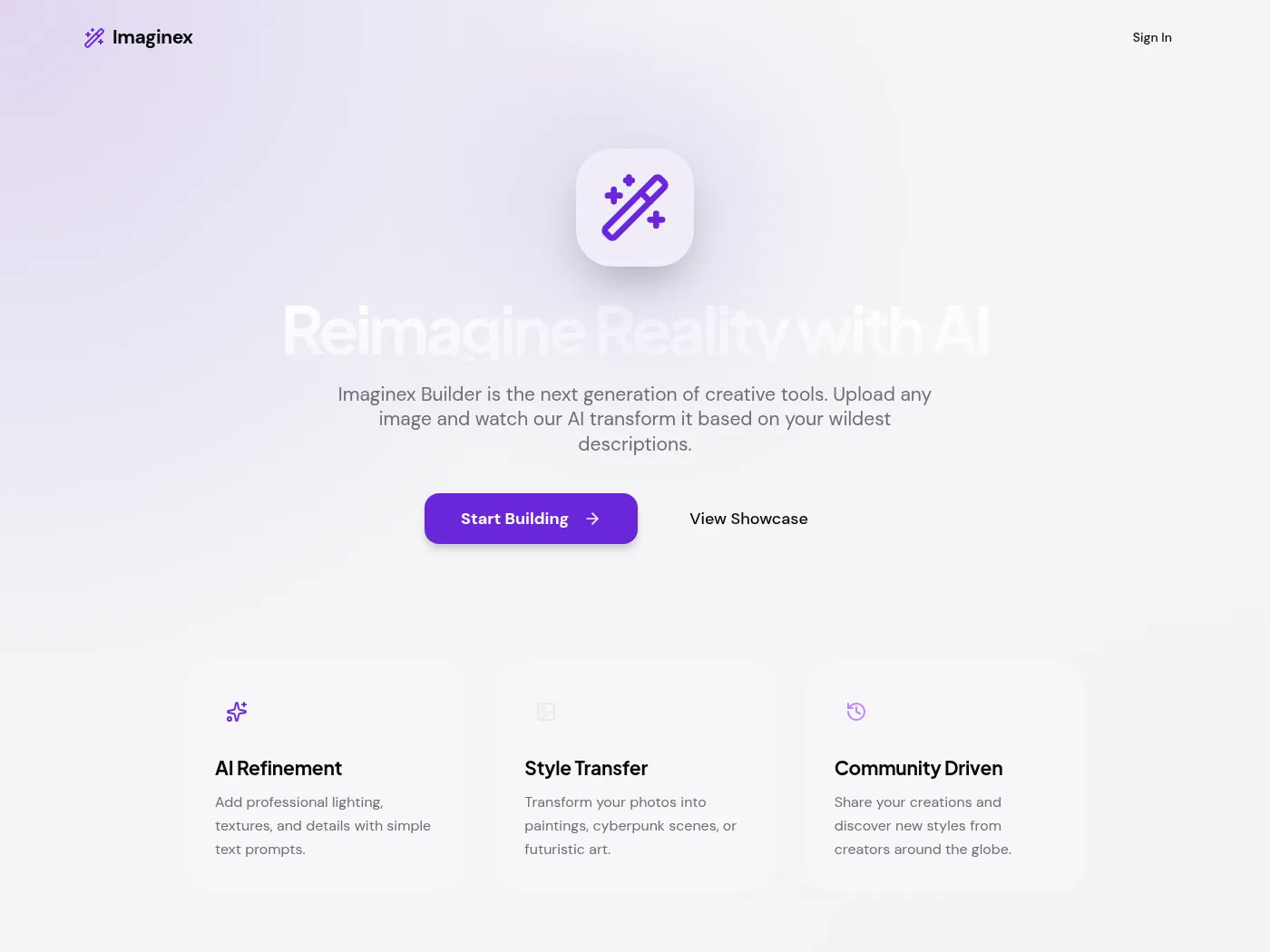 Imaginex Builder