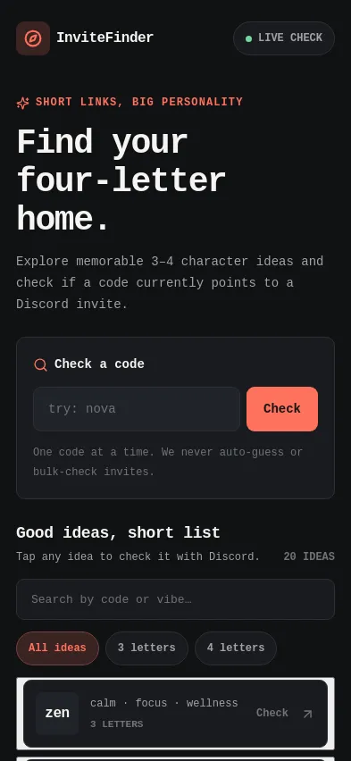 InviteFinder