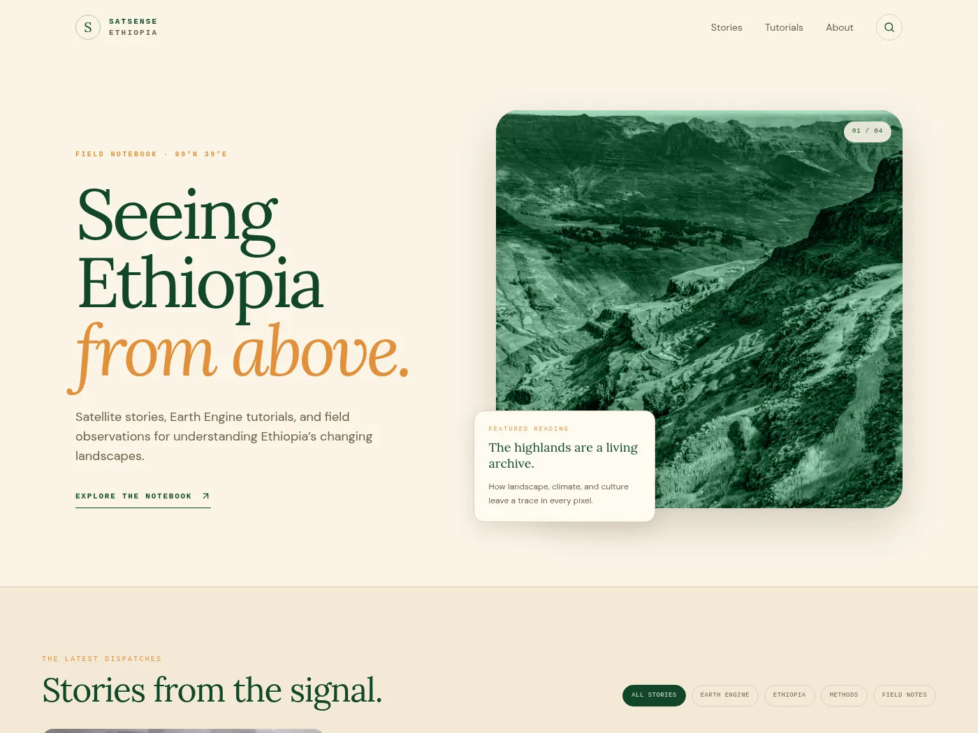 SatSense Ethiopia Blog