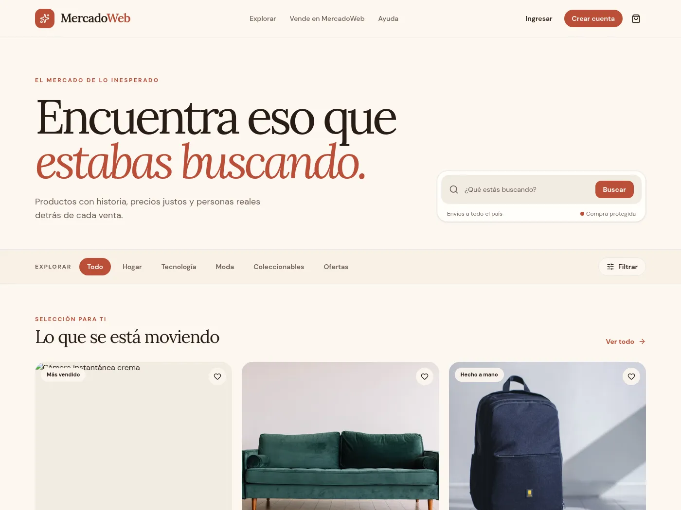 MercadoWeb Marketplace