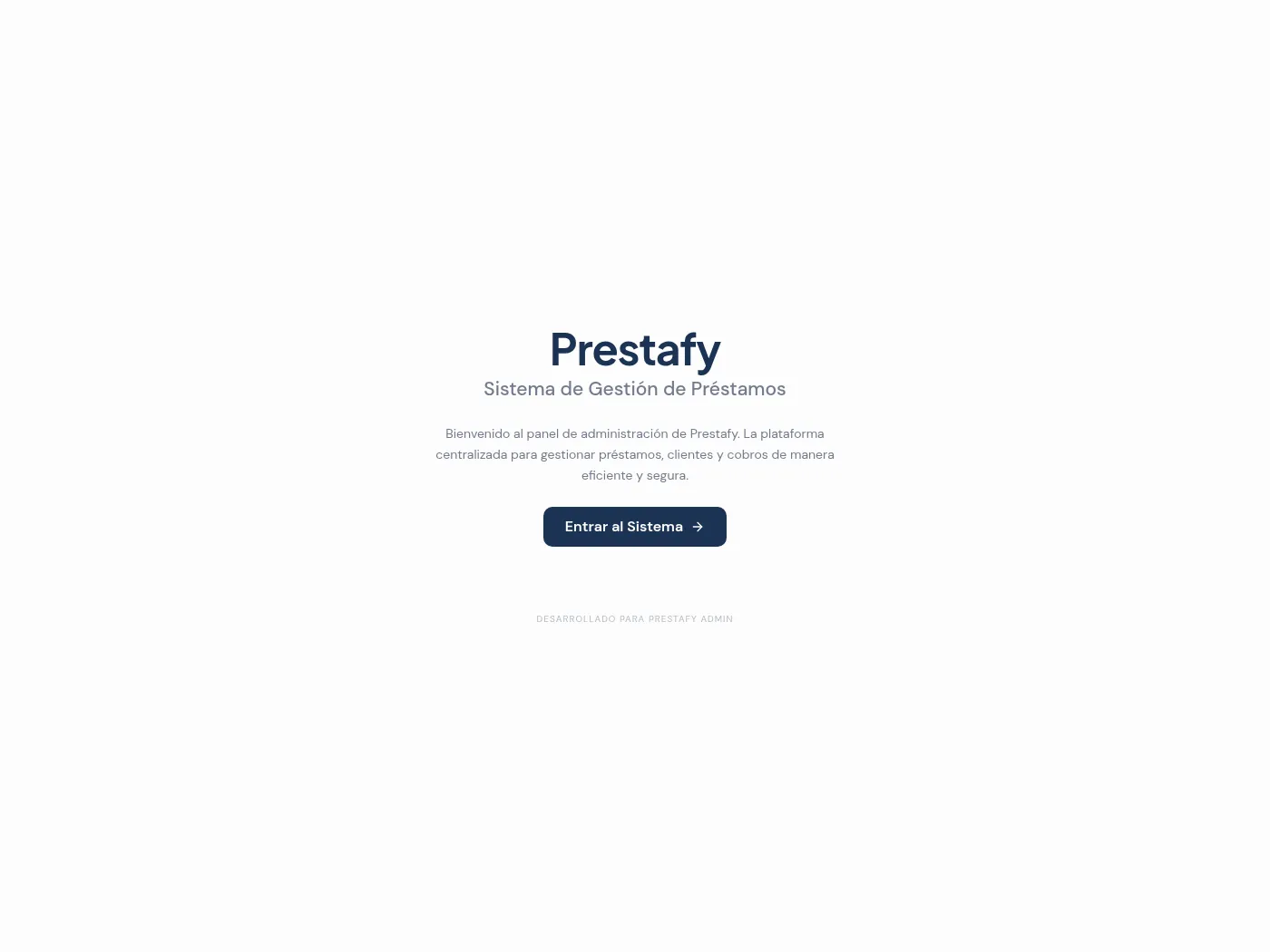 Prestafy Loan Manager