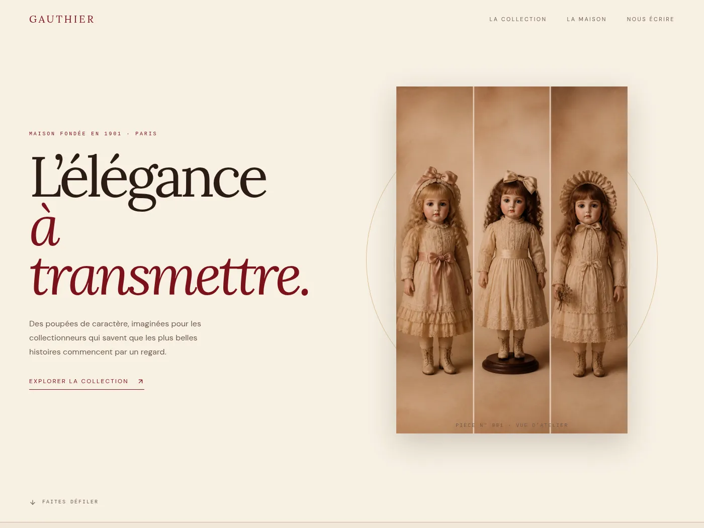Vintage Doll Showcase