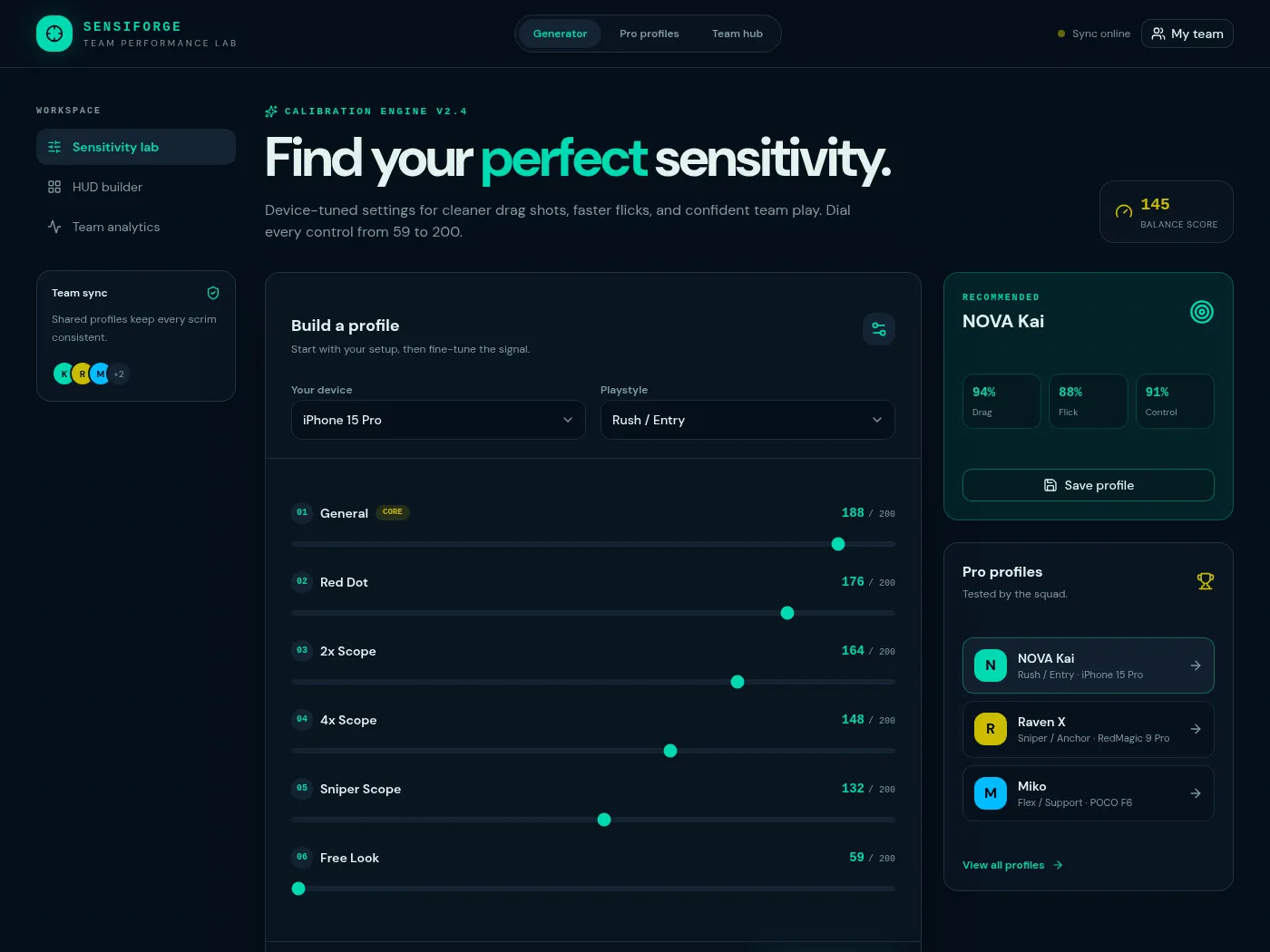 Free Fire Sensitivity Pro