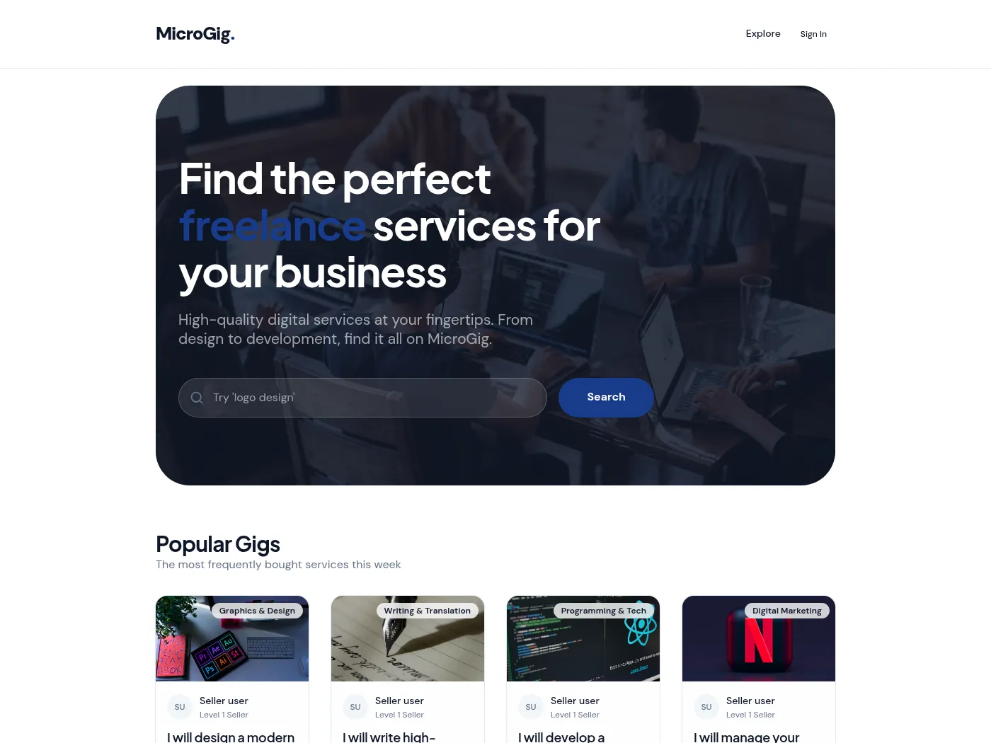 Quick Earnings Website