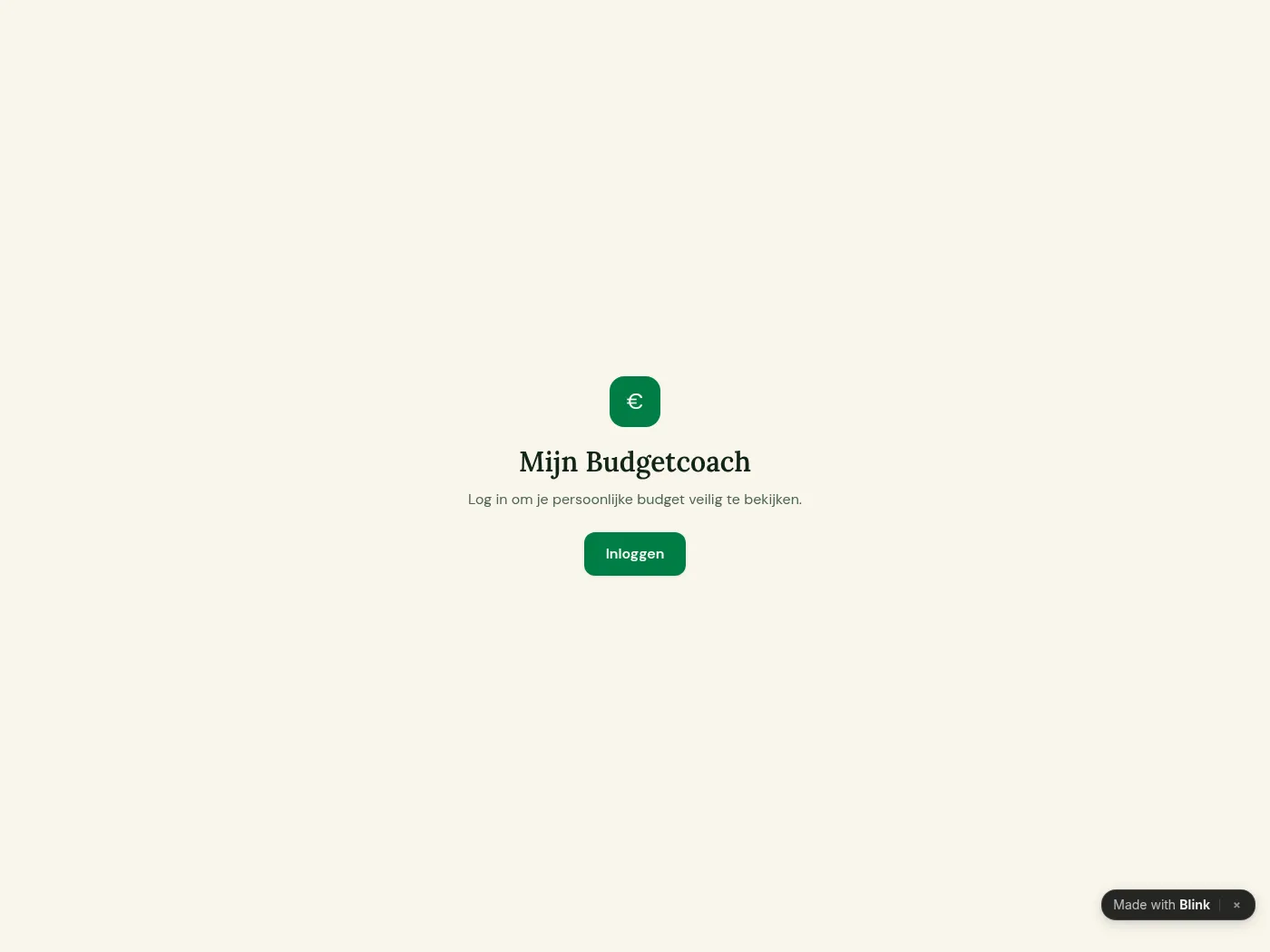 Mijn Budgetcoach