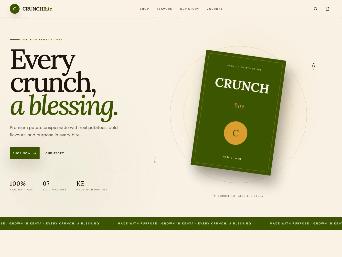CRUNCH Bite 3D E-Commerce