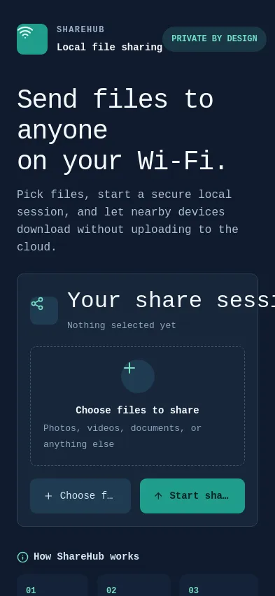 ShareHub Mobile