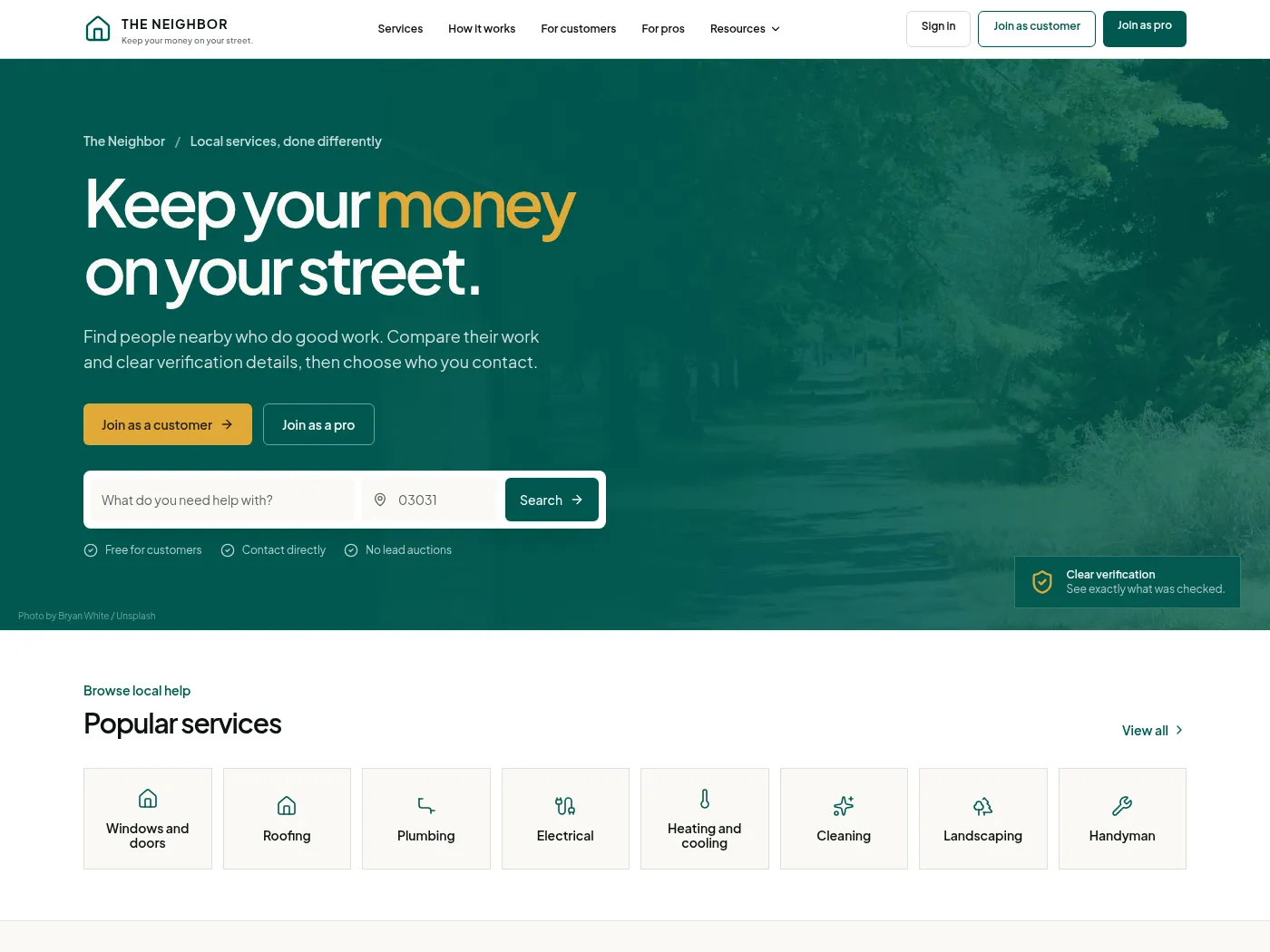 The Neighbor Marketplace