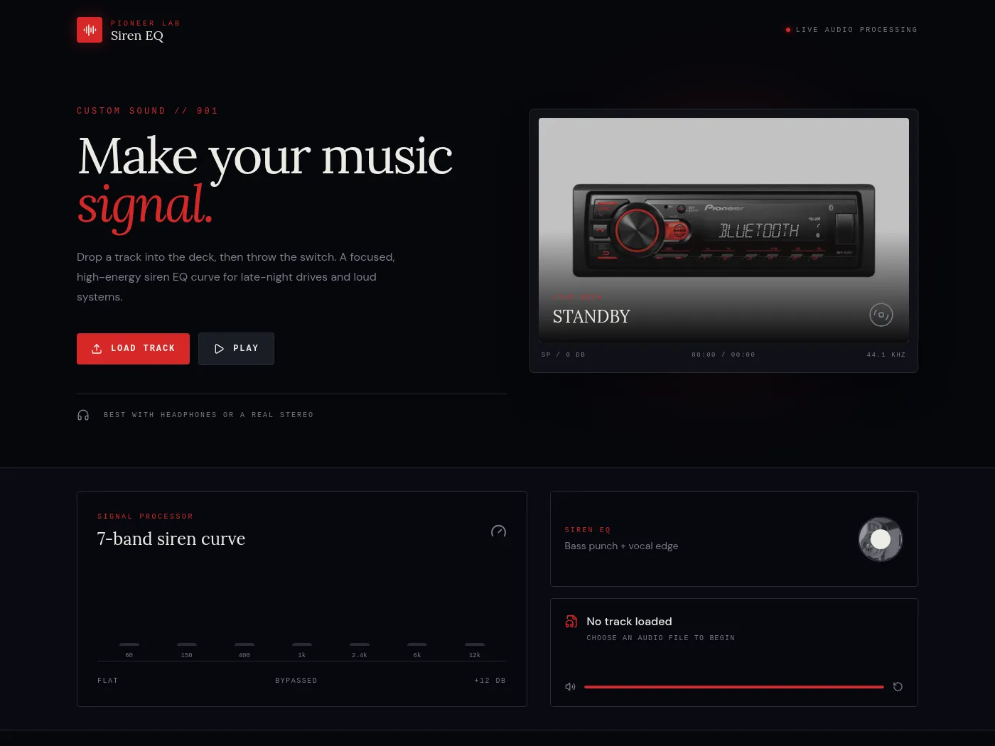Hi Landing Page