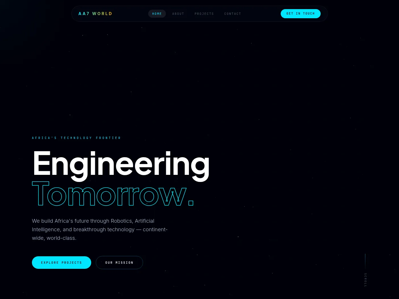 AA7 WORLD Website