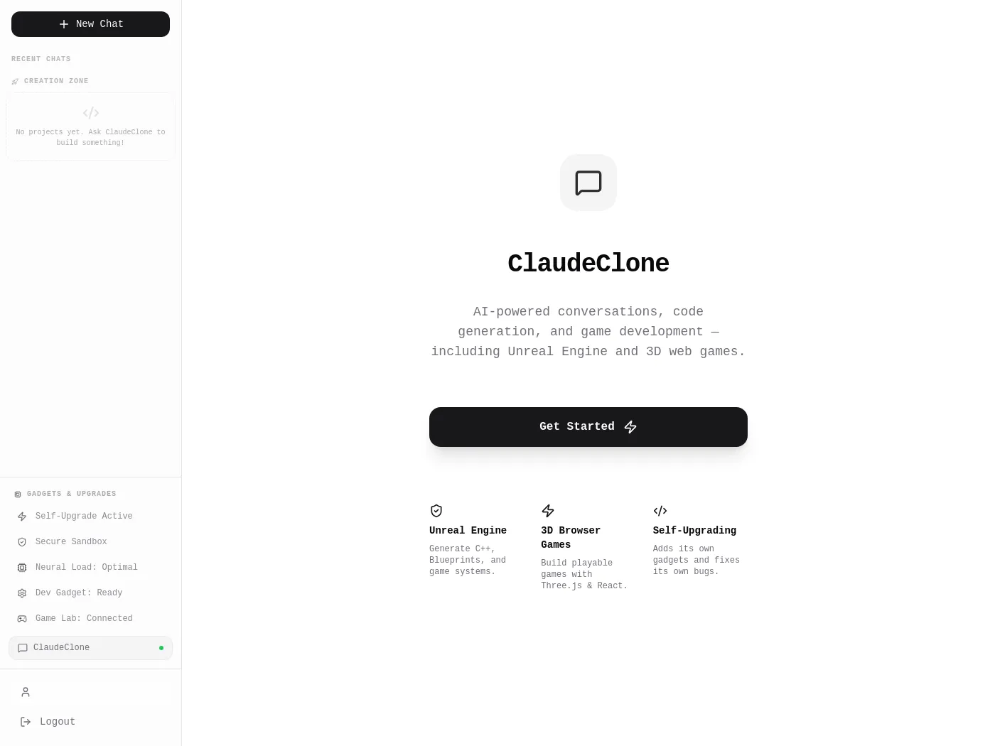 ClaudeClone Chatbot