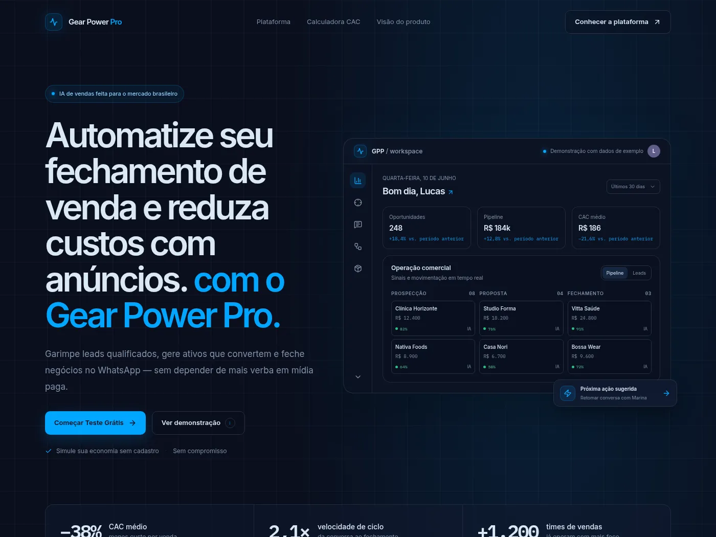 Gear Power Pro SaaS