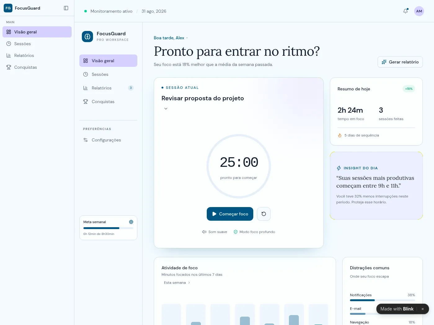 FocusGuard Pro