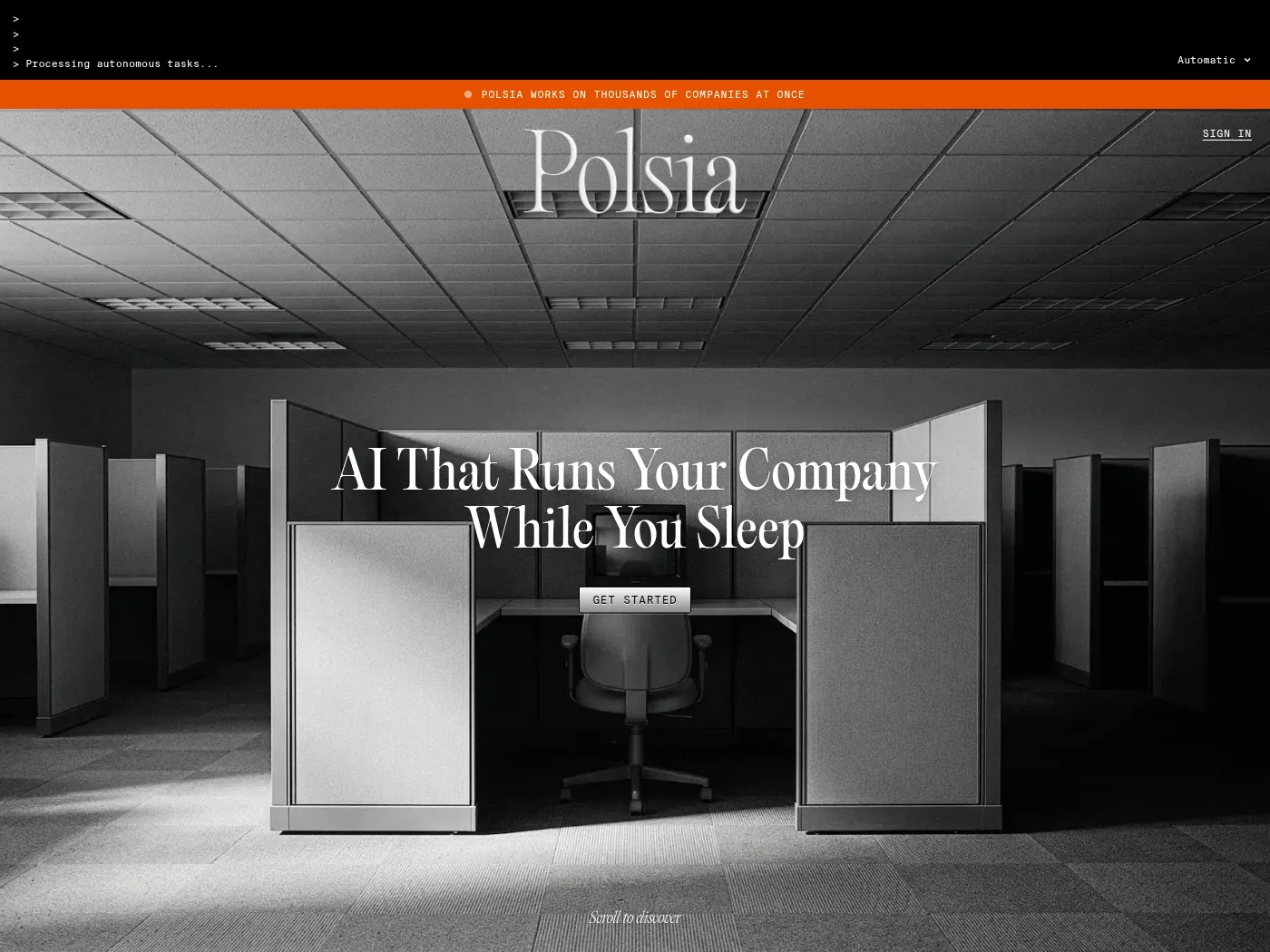 Polsia Clone Web