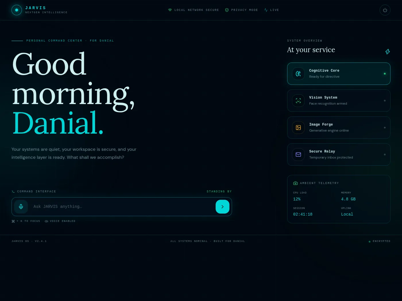 JARVIS NextGen Assistant