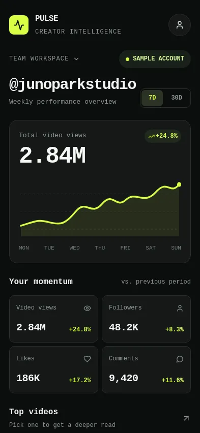 TikTok Insights AI