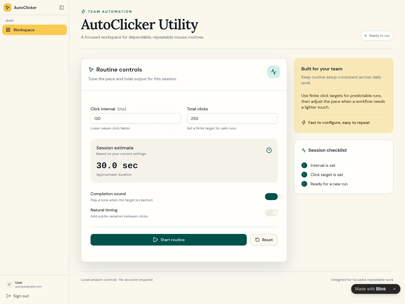 AutoClicker Utility