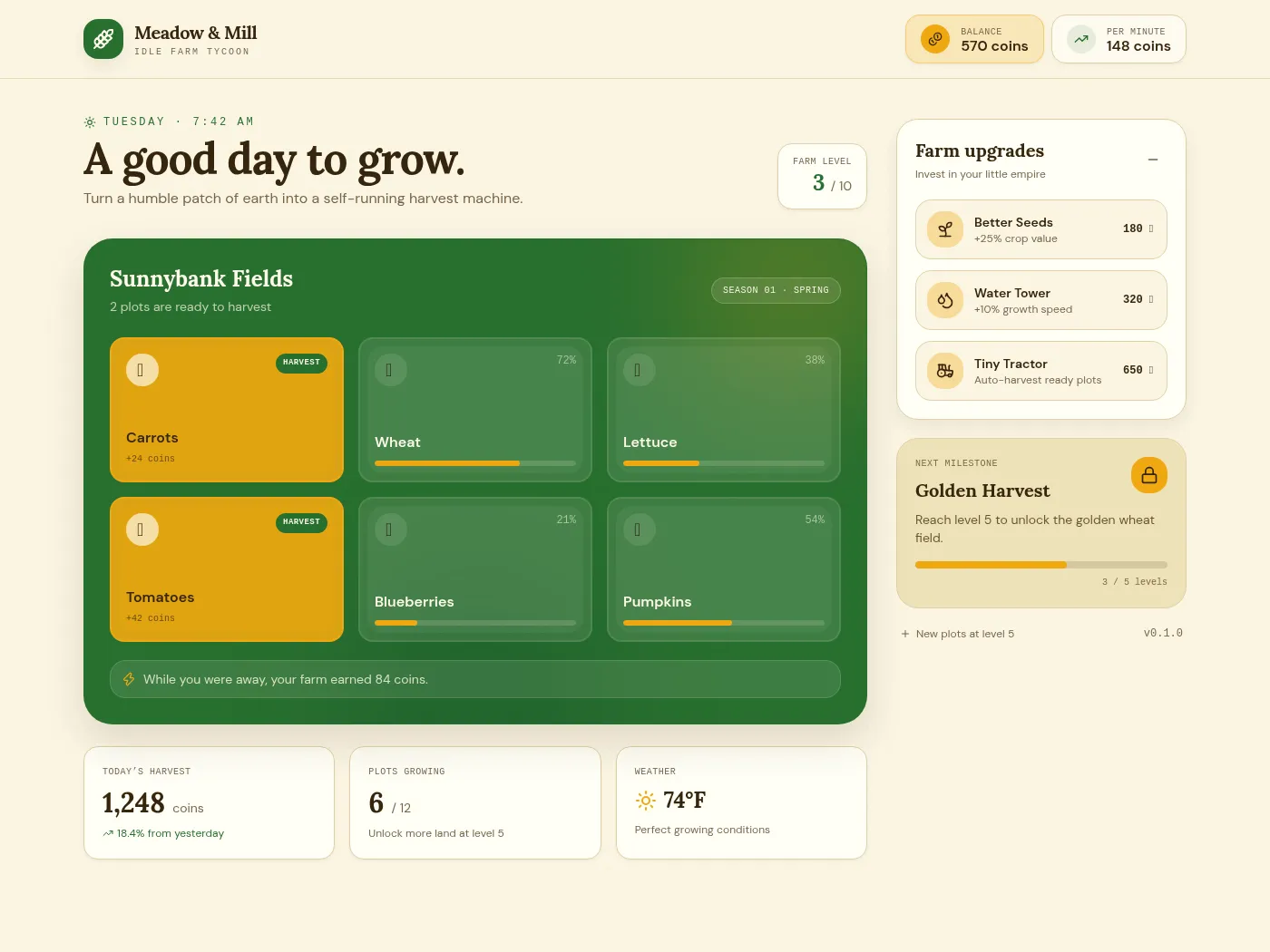 Idle Farm Tycoon