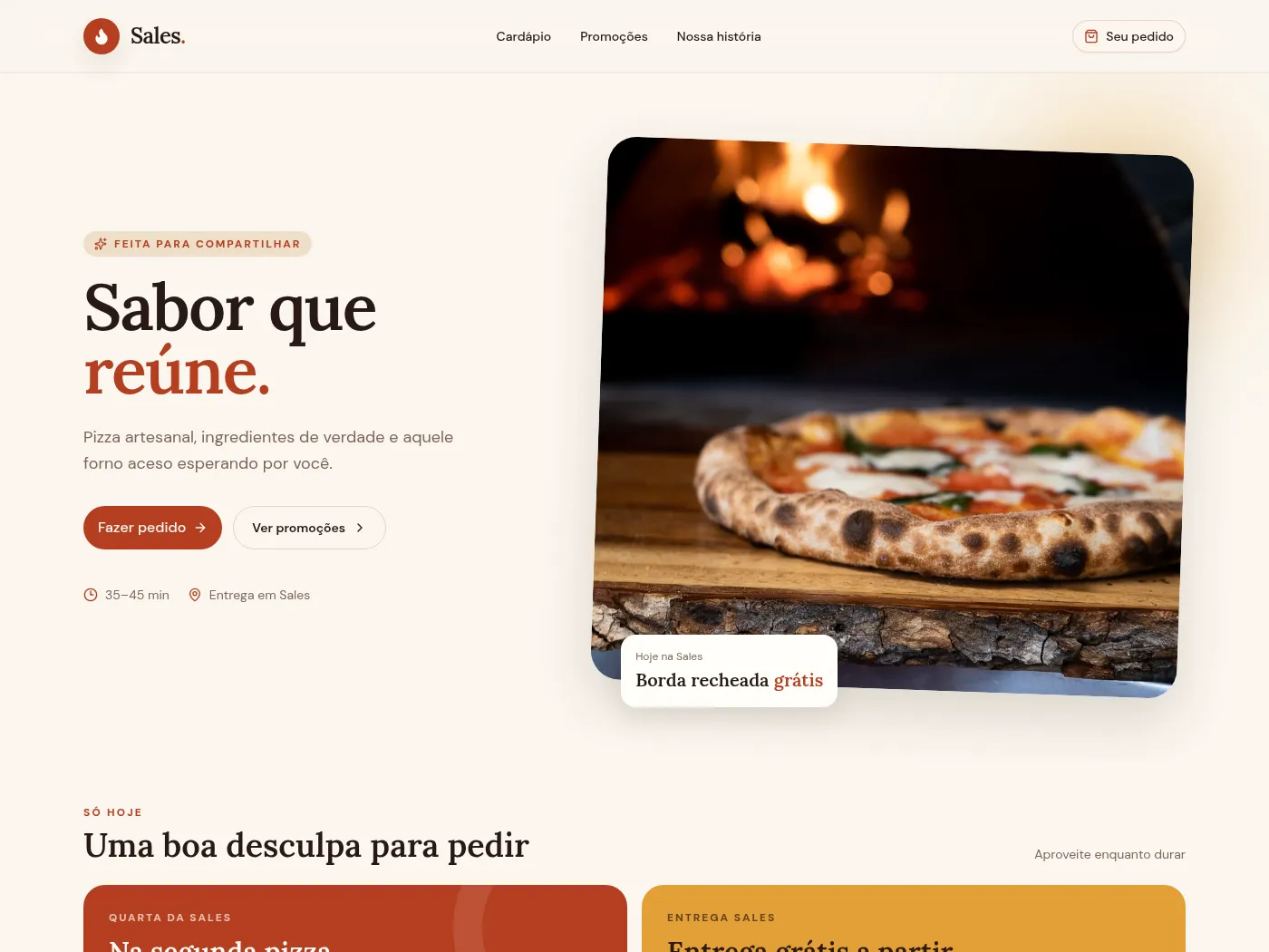 Sales Pizza System