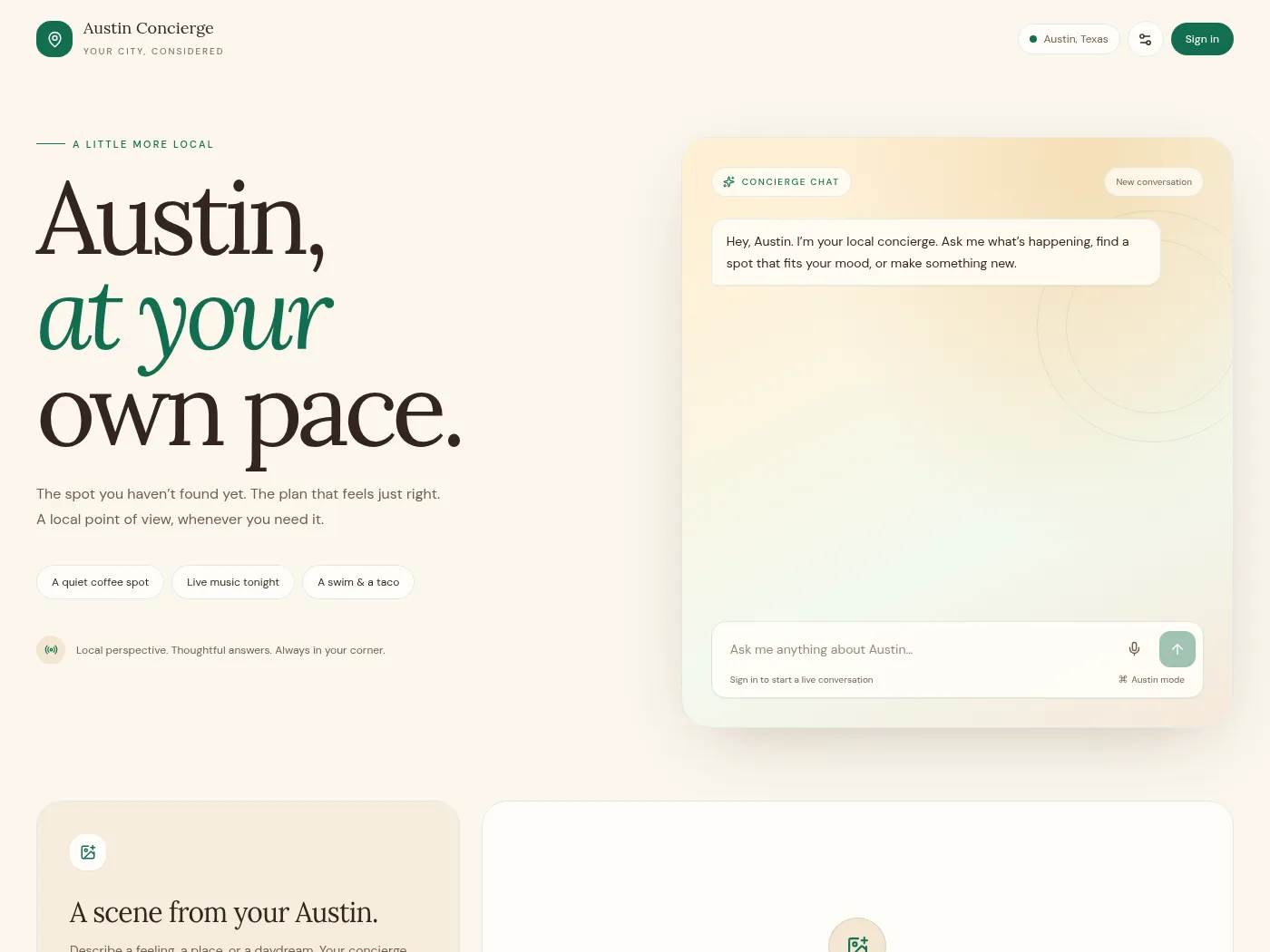 Austin AI Concierge