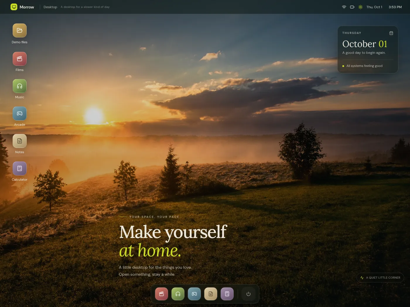 Web OS Simulator