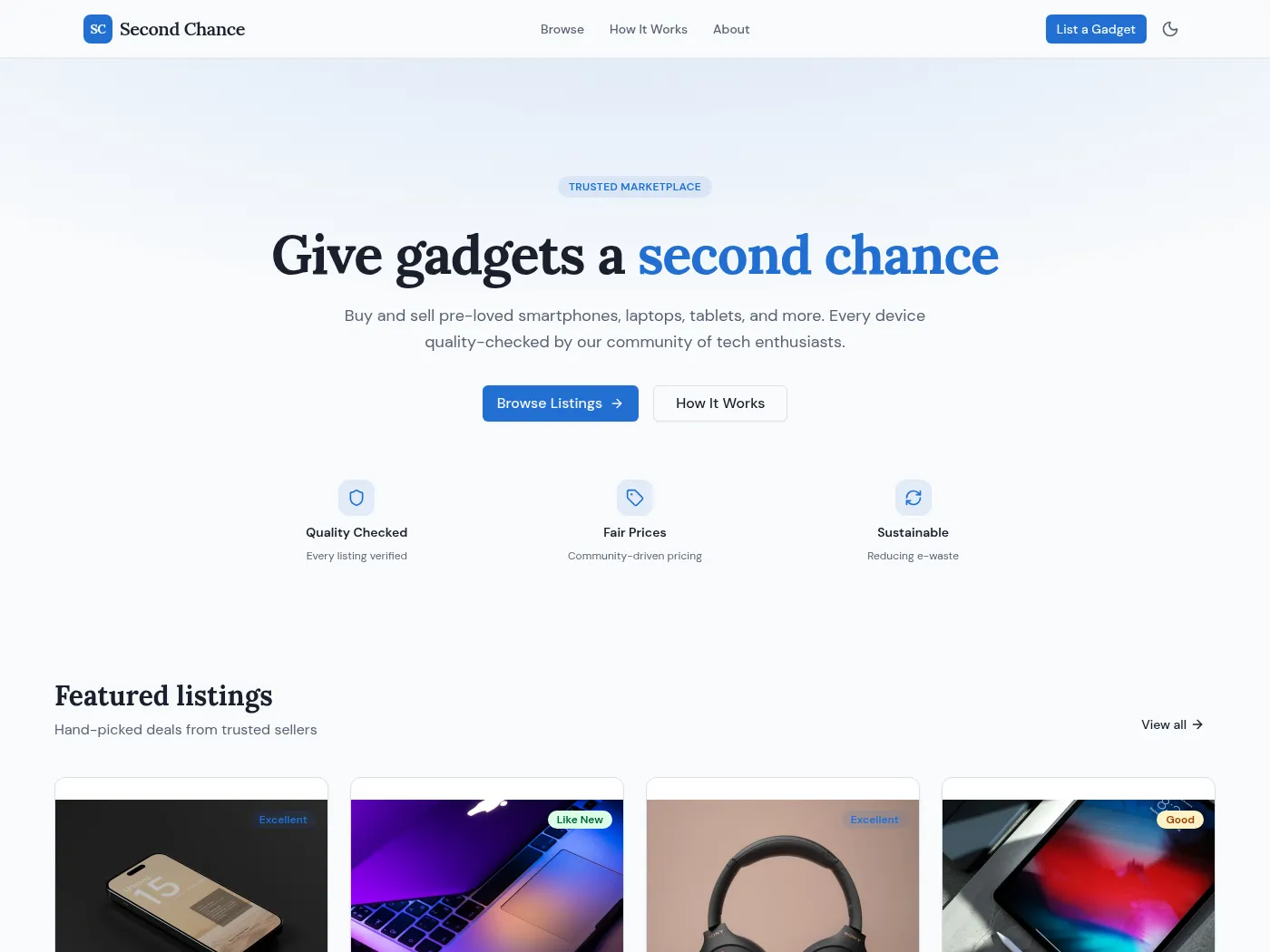 Second Chance Gadgets