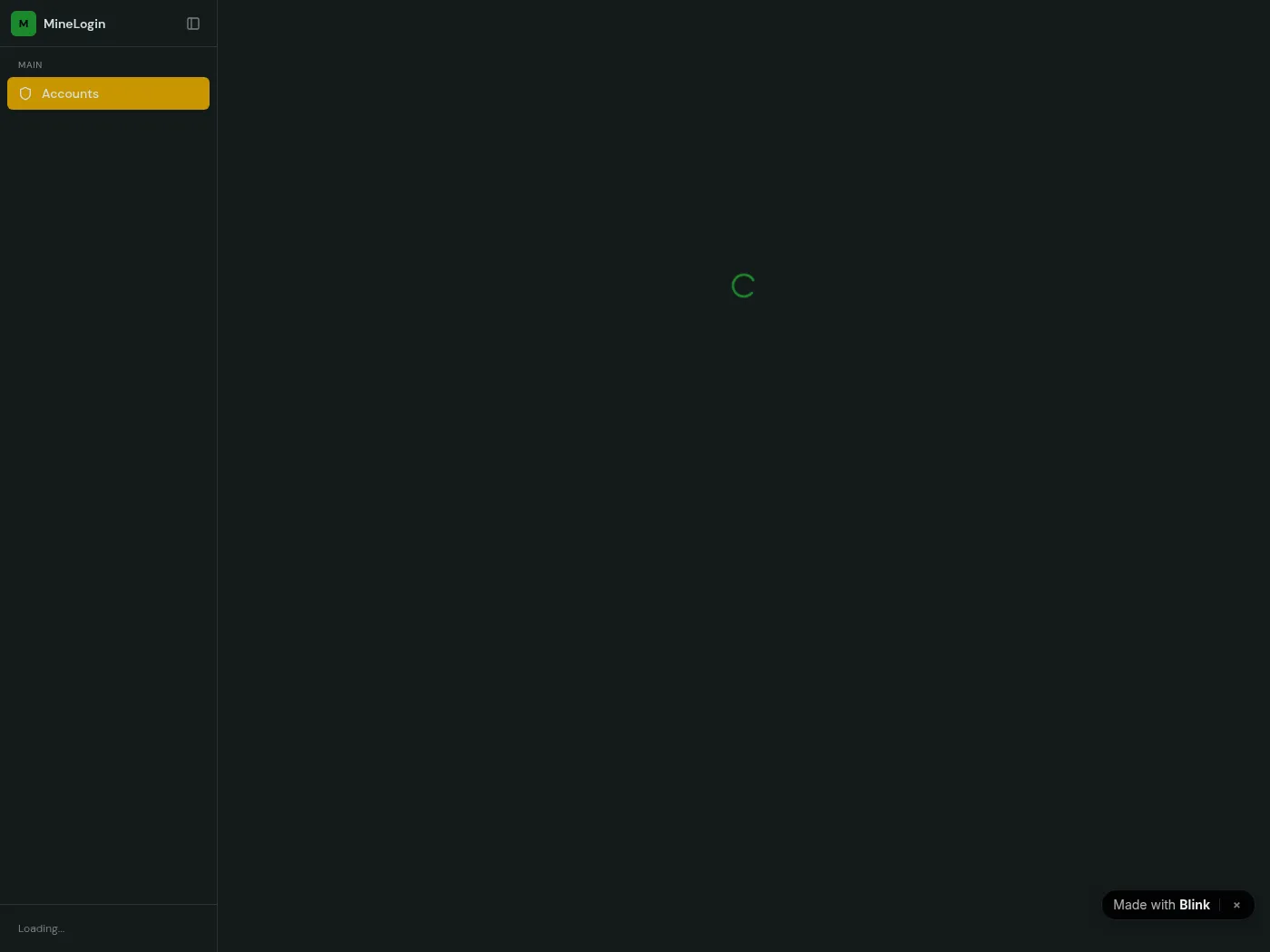 MineLogin Manager