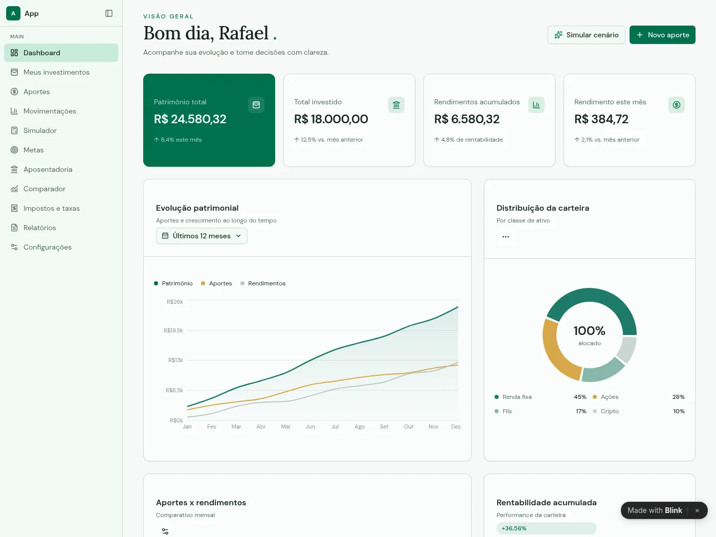 InvestSim Personal Platform