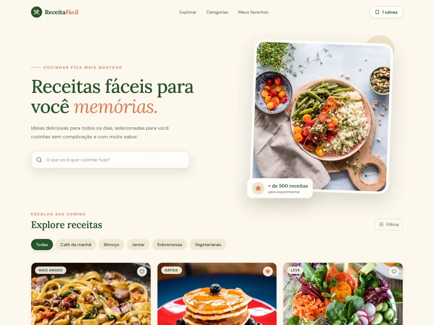 ReceitaFácil App