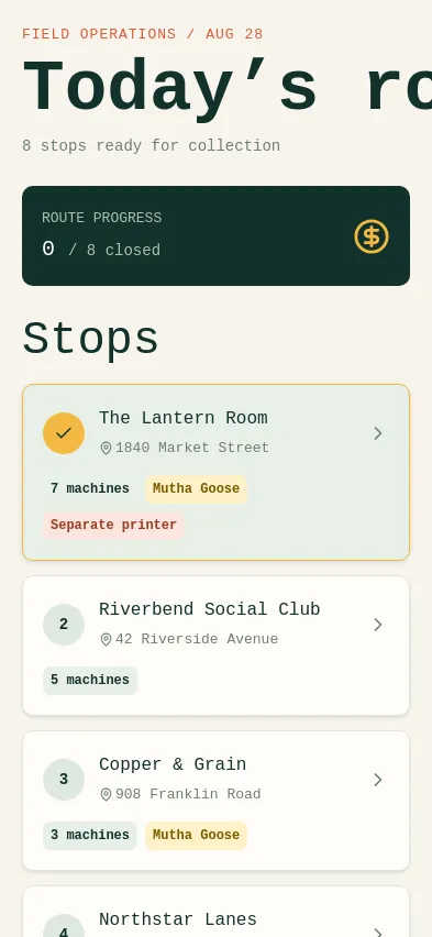 COAM Route Mobile Suite