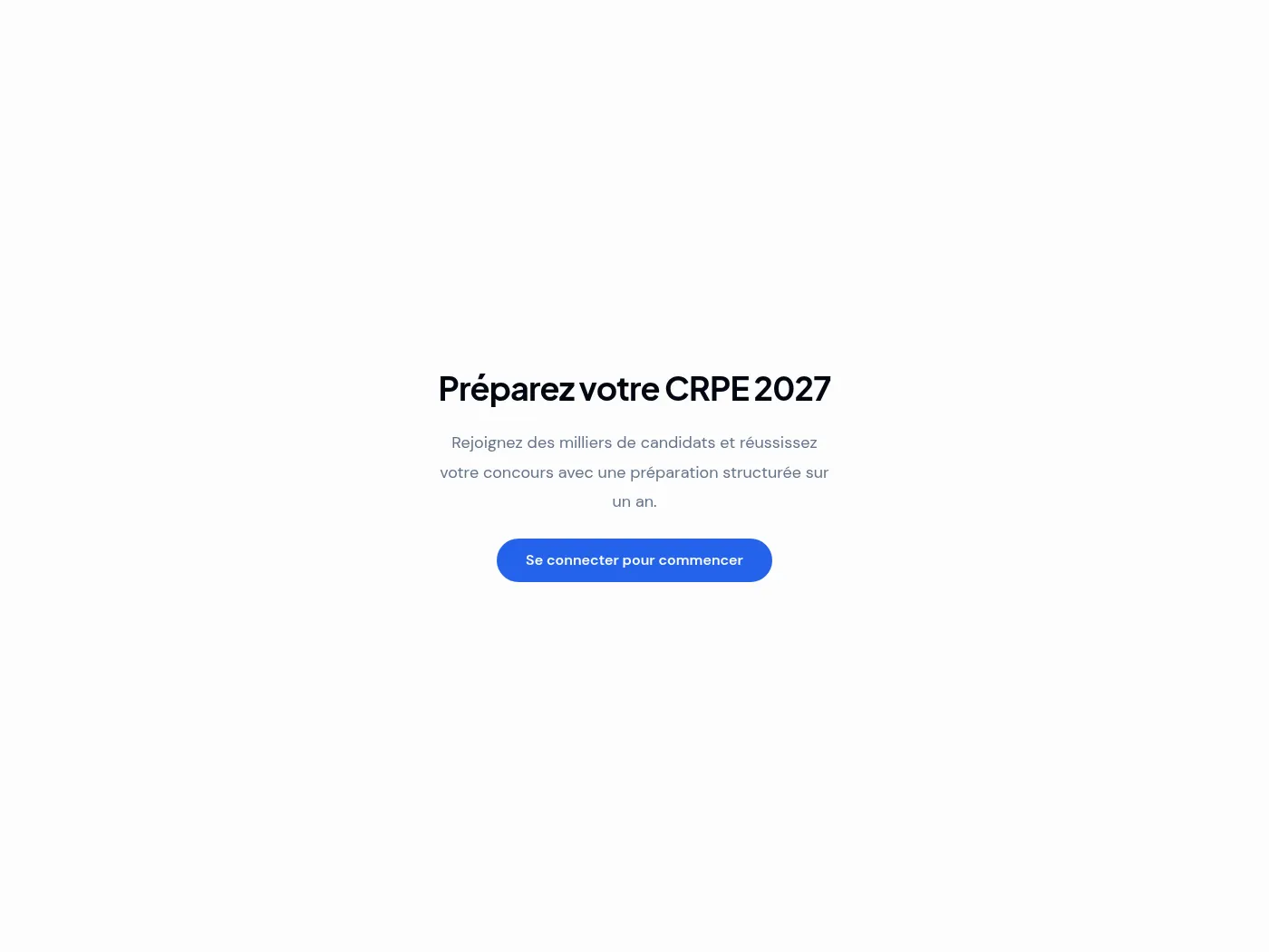CRPE Prep Assistant