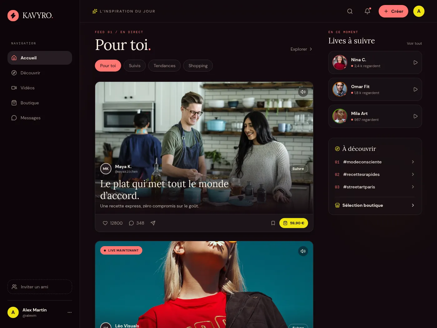 Kavyro Social Commerce