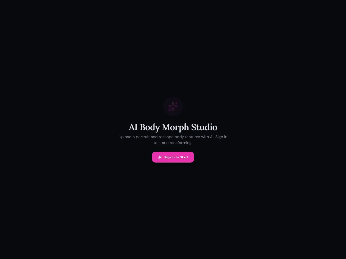 AI Body Morph Studio