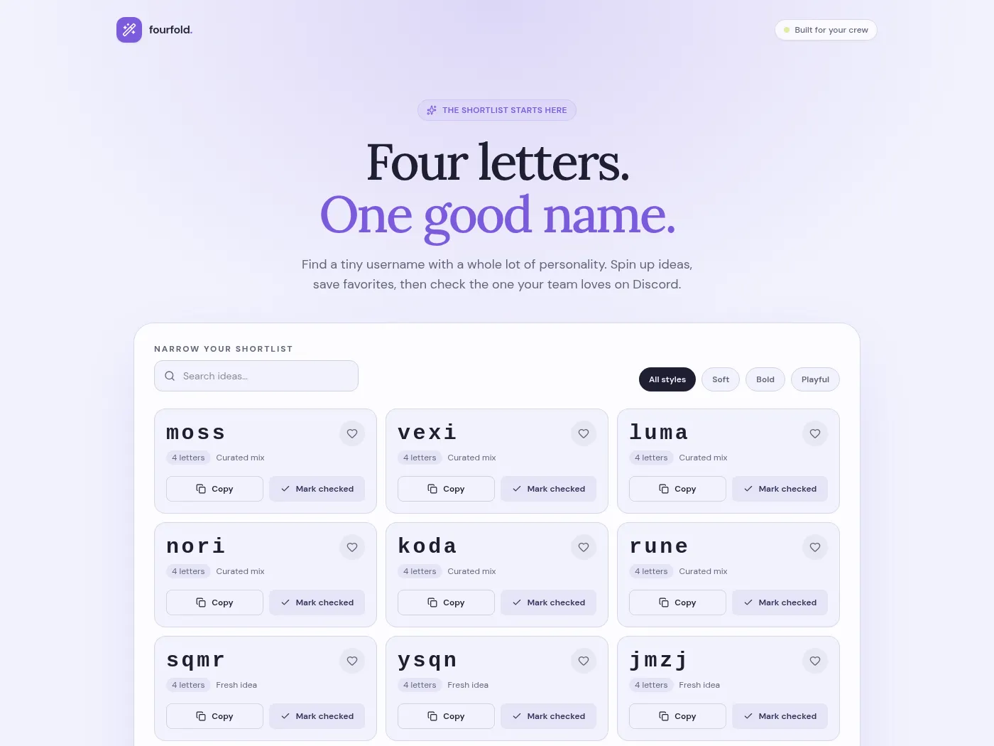 Discord Name Finder