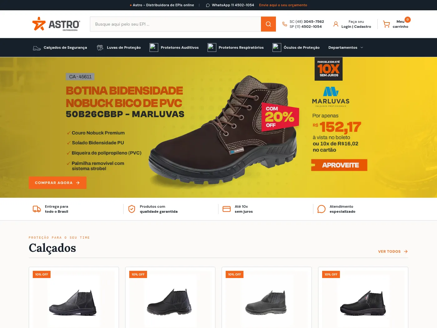 Astro Distribuidora Web