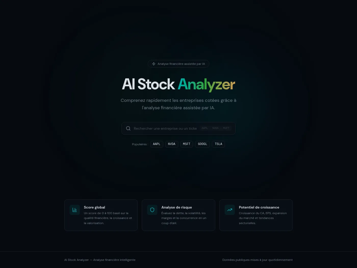 AI Stock Analyzer