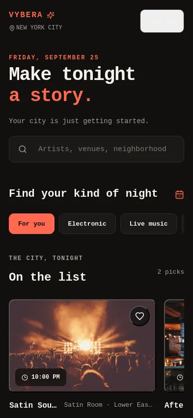 Vybera Nights