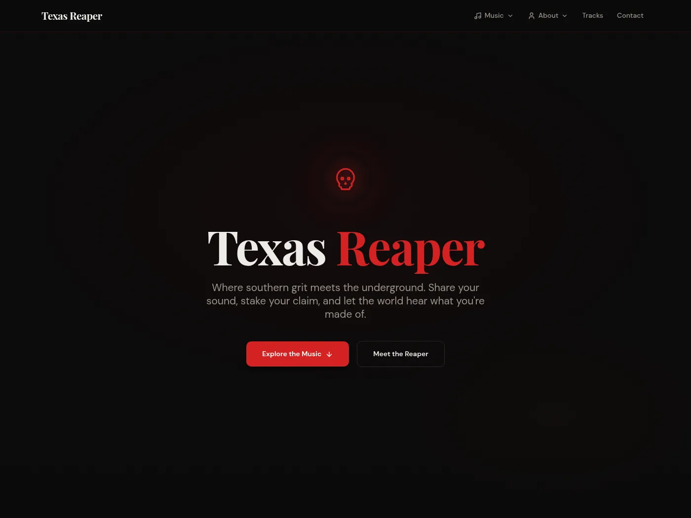 Texas Reaper Music Hub