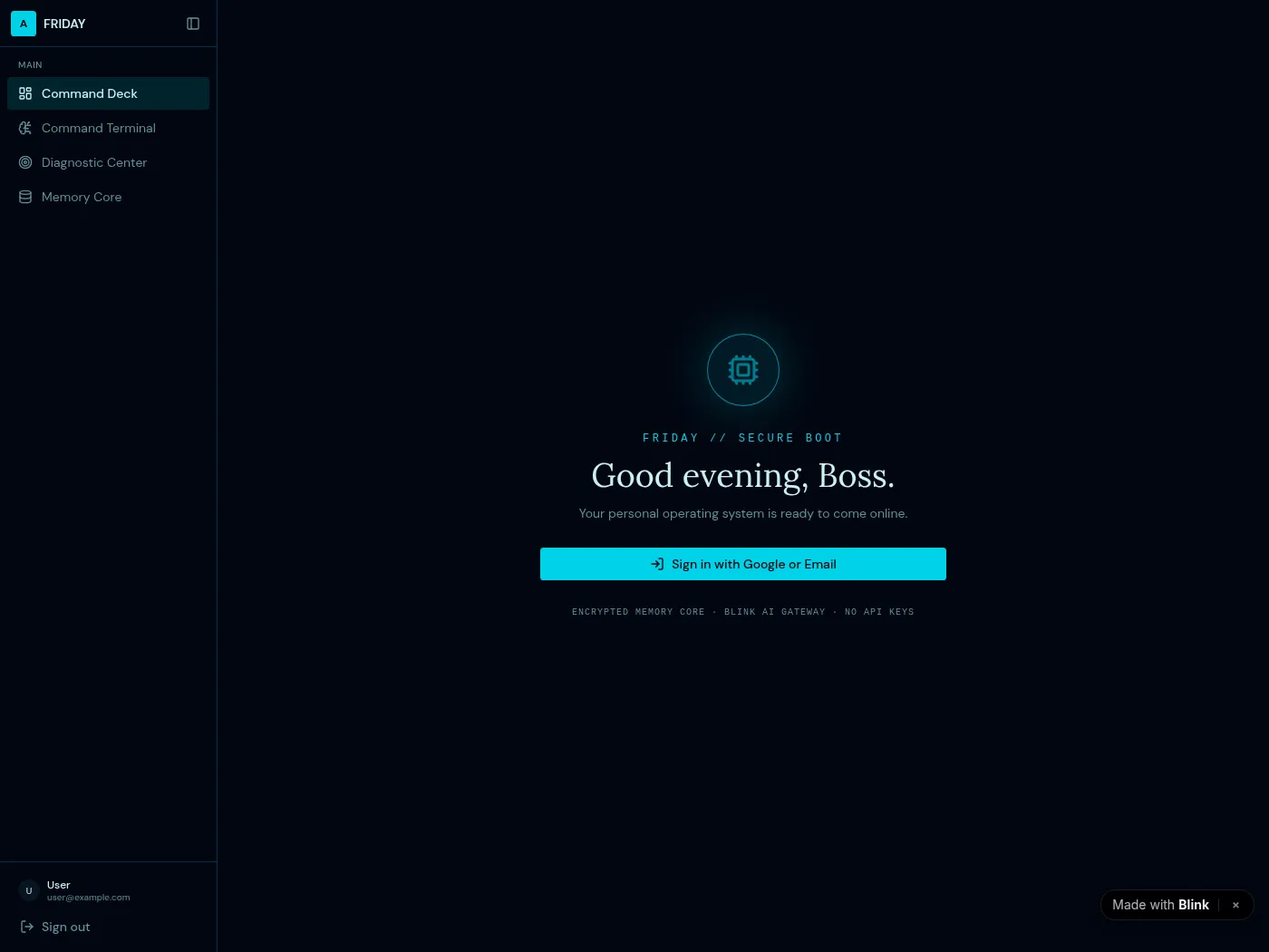 FRIDAY AI Portal