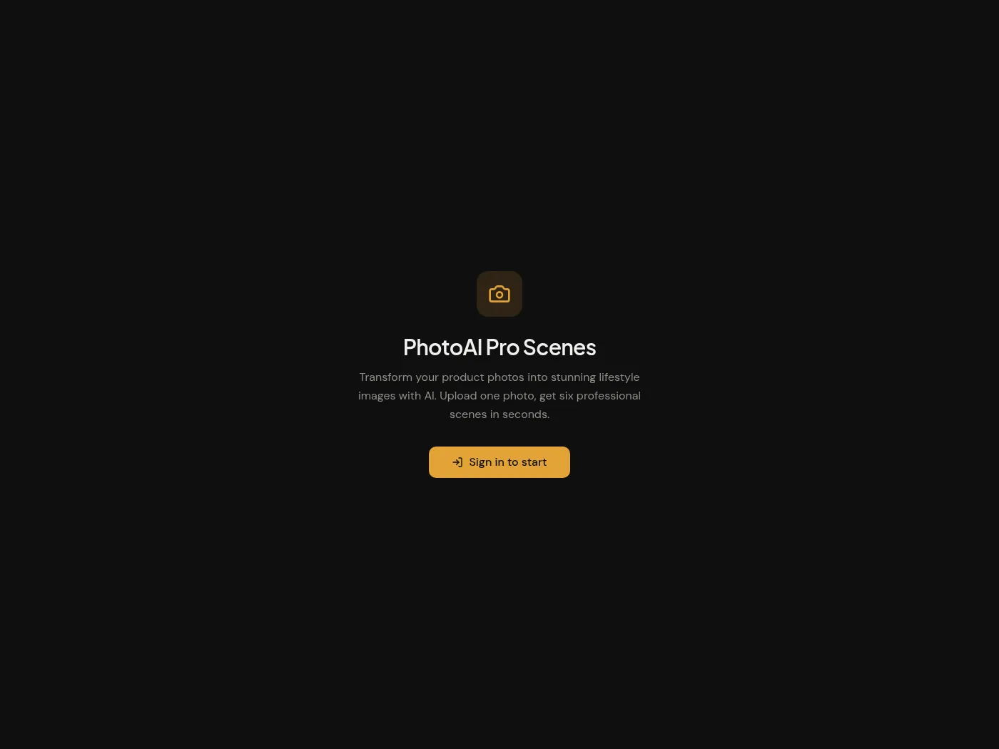 PhotoAI Pro Scenes