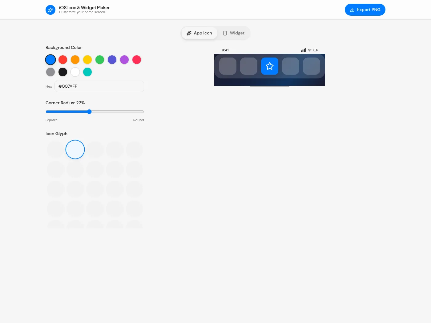 iOS Icon & Widget Maker