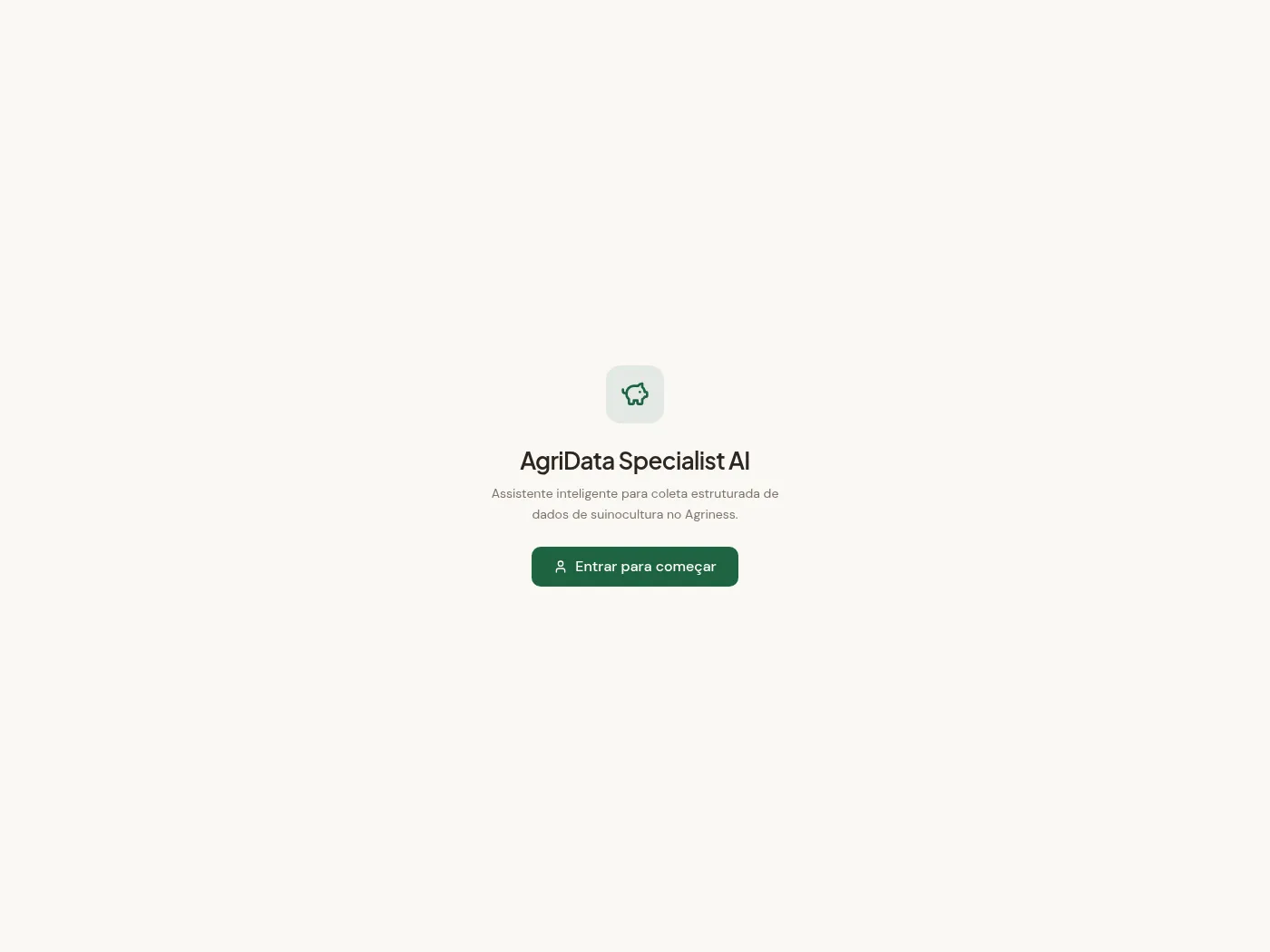 AgriData Specialist AI