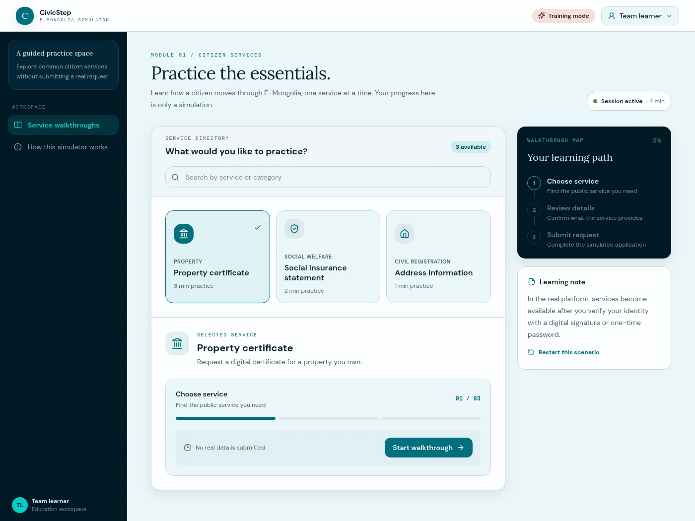E-Mongolia Edu Sim