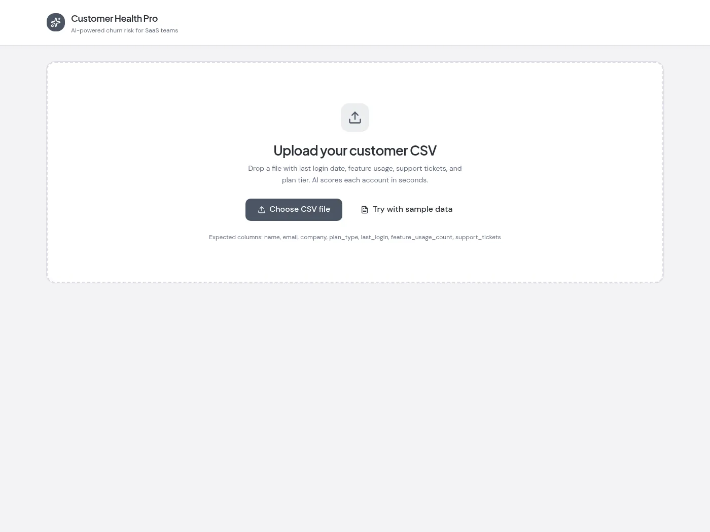 SaaS Customer Health Pro