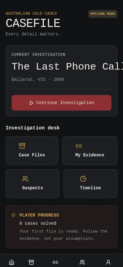 Casefile: Aussie Cold Cases