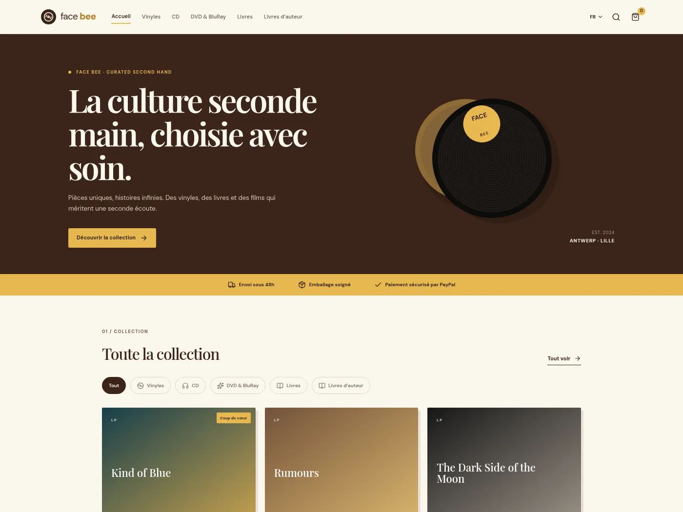 Face Bee E-Commerce