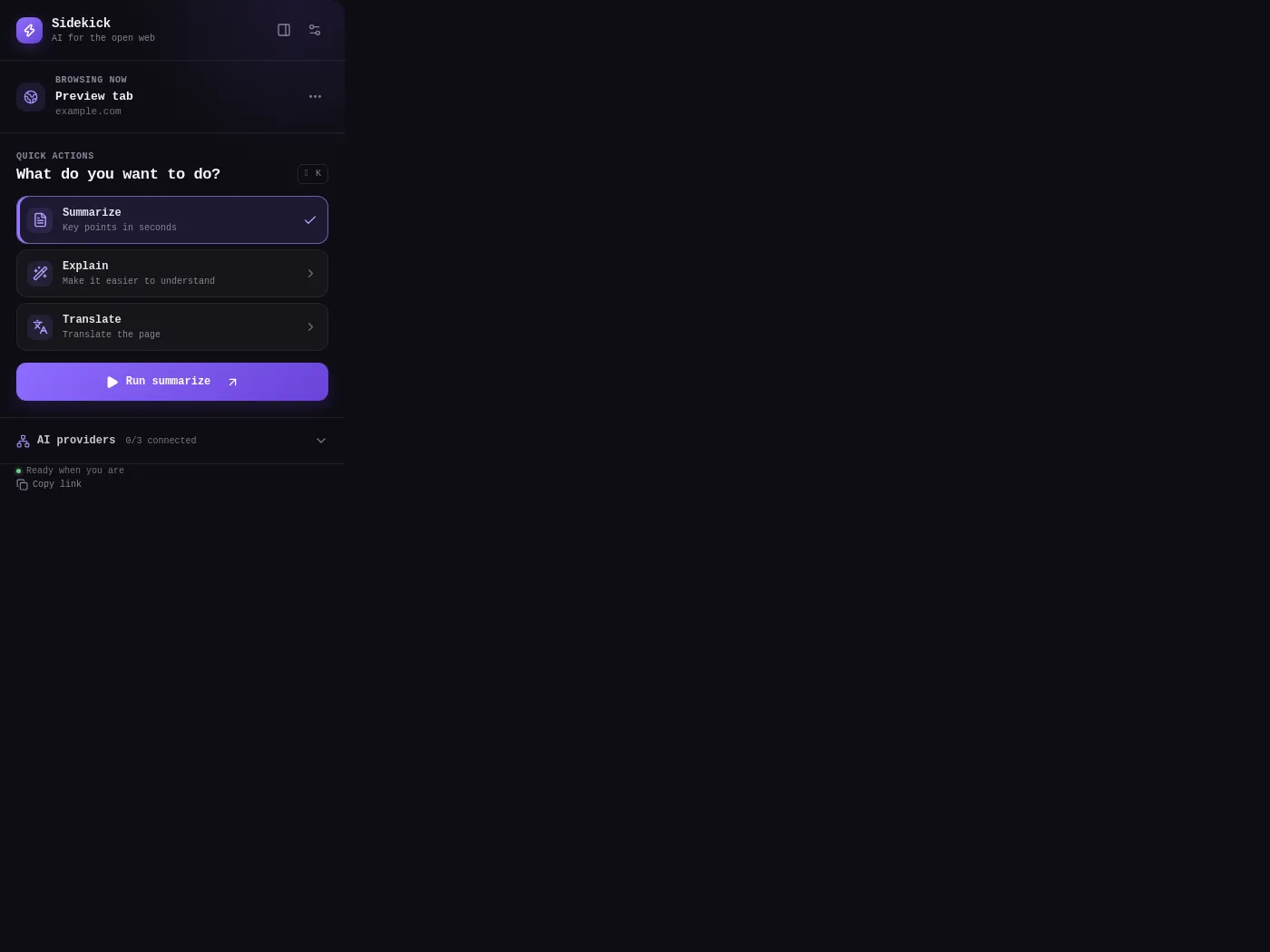 AI Companion Extension