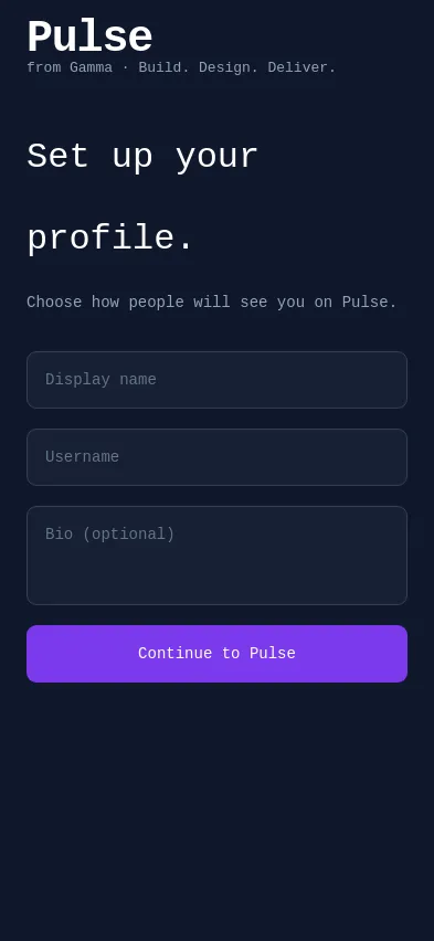 Pulse Social Platform